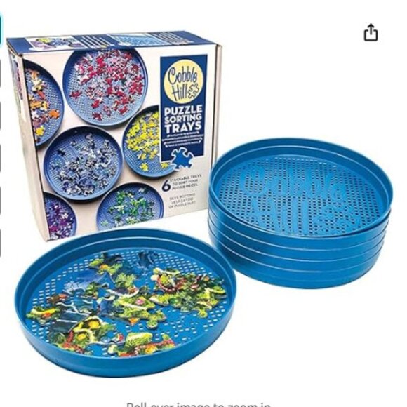 Cobble Hill Other Cobble Hill 6 Stackable Puzzle Sorting Trays